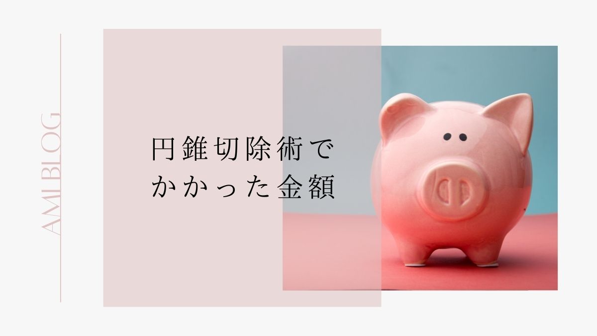 費用はいくら？子宮頸部の円錐切除術でかかった金額をすべて公開！ | amivlog